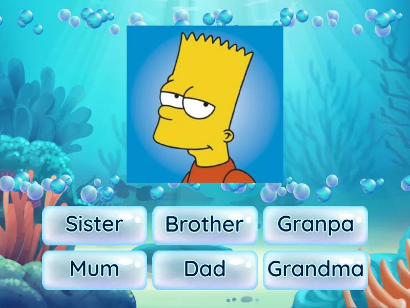 Simpsons FAMILY - - Find the match