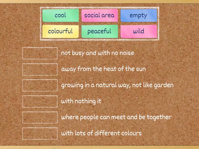 elementary - Match up