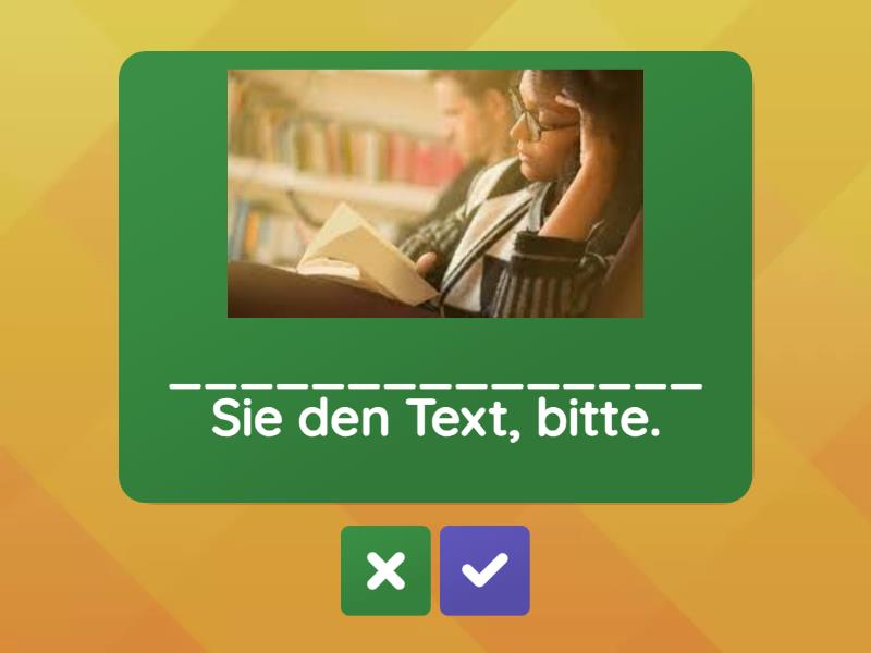 Siezen Sie, bitte. - Flash cards