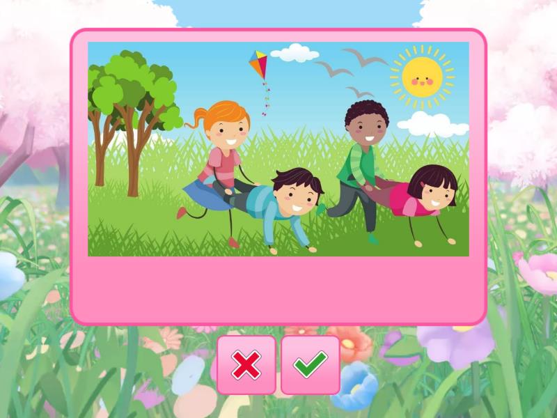 Lesson 3. Actions with objects - Flash cards