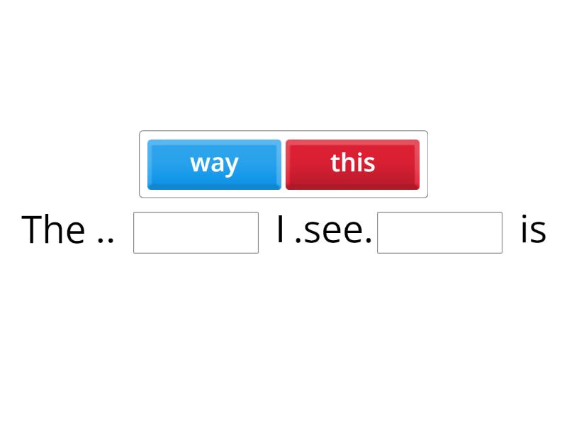Considering options - Complete the sentence
