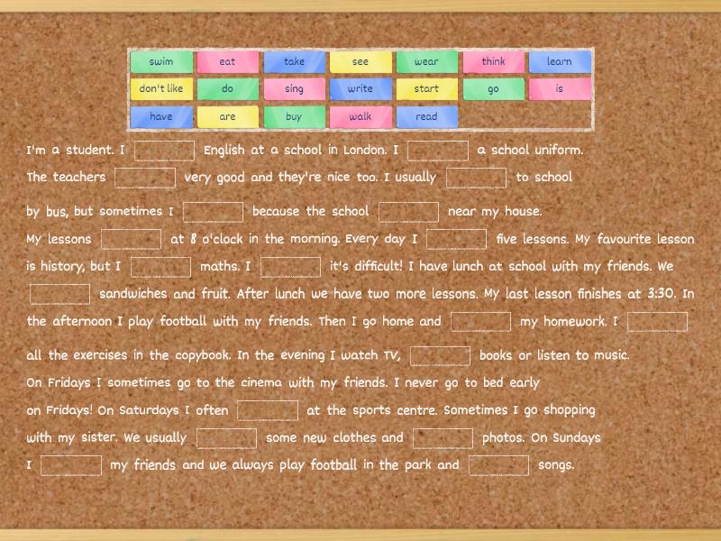 FF3 - irr.verbs - Complete the sentence