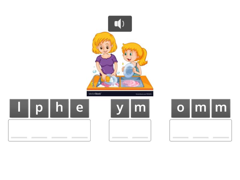 UNIT 6: LET'S PLAY AFTER SCHOOL! - Anagram