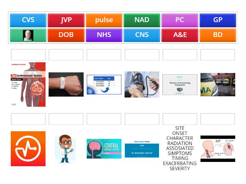 ABBREVIATIONS - Match up