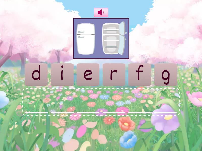 Learn phonics : silent d - Anagram