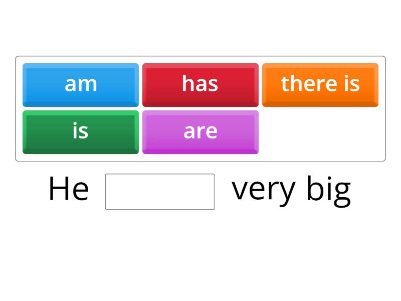 VERB TO BE + HAS/HAVE + THERE IS/THERE ARE - Complete the sentence