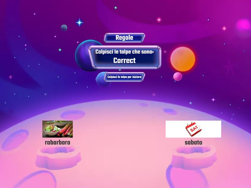 pronuncia parole con R - Whack-a-mole