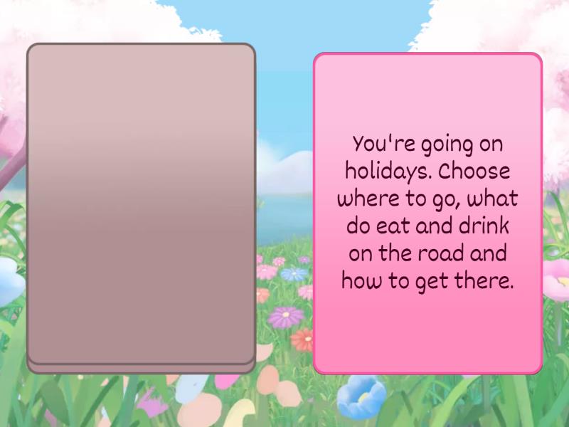 talking about preferences - Speaking cards