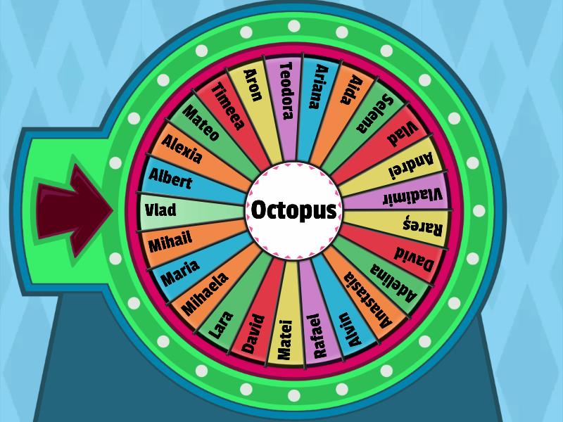 Octopus - Spin the wheel