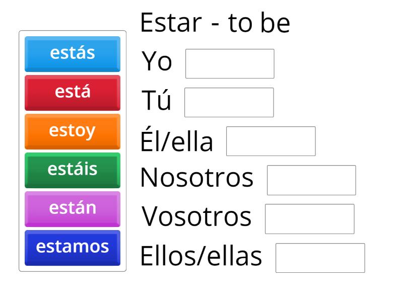 Estar, hacer, ir - Complete the sentence