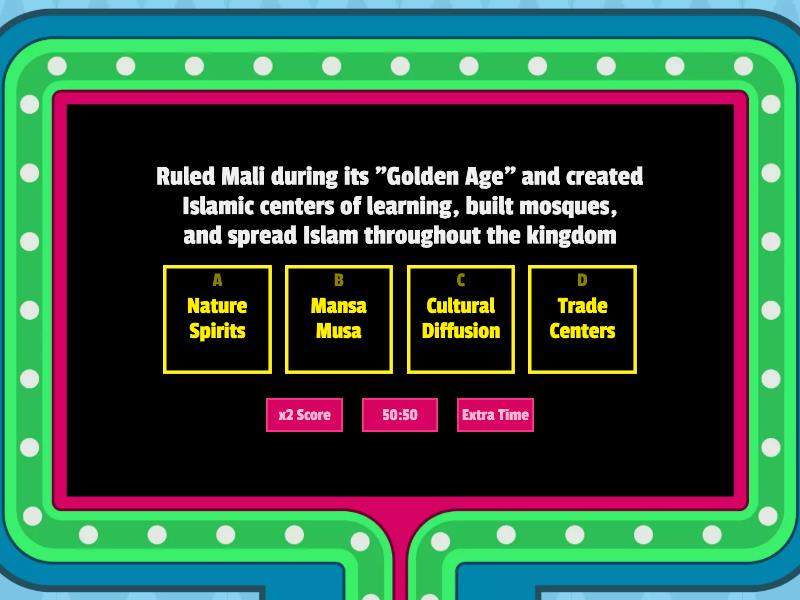West African Kingdoms Review - Gameshow quiz