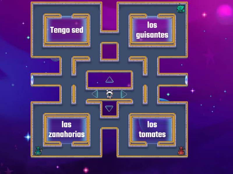 Autentico 3B Vocabulary - Maze chase