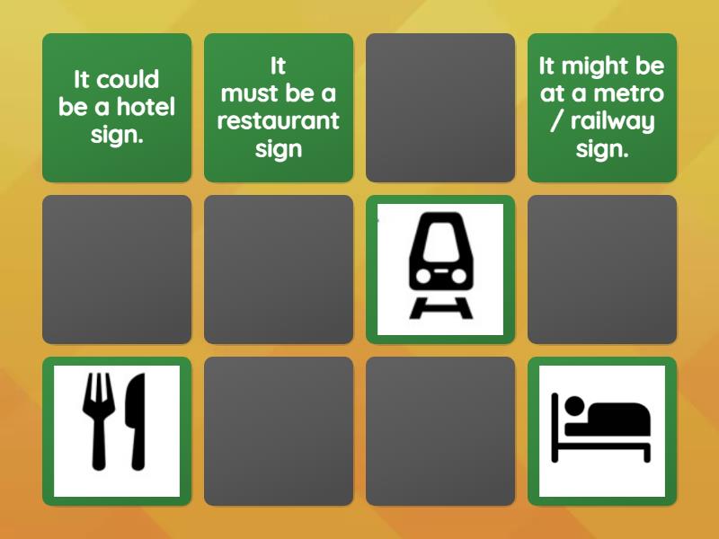 Modals of probability - Matching pairs