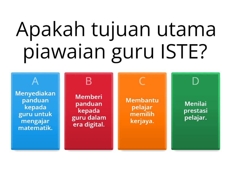 Kuiz asas pembelajaran digital - Quiz