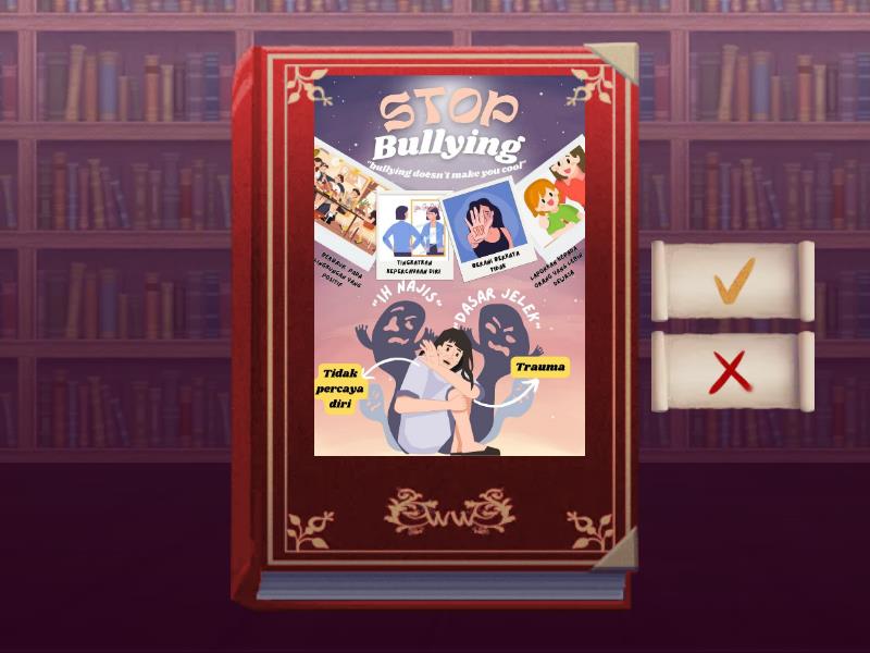 STOP BULLYING - Flash cards