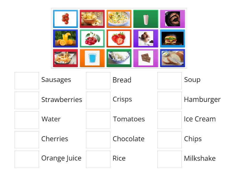 Food - Match up