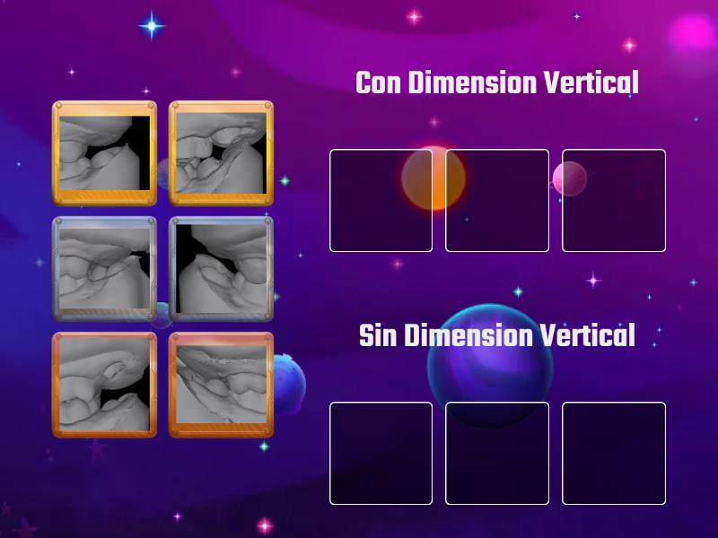 Dimension Vertical - Ordenar por grupo