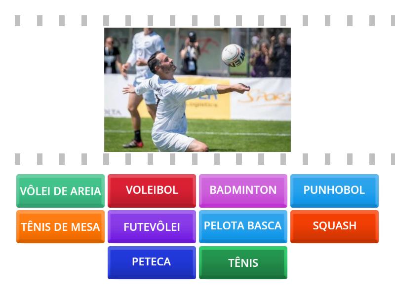 ESPORTES DE REDE E PAREDE - Find the match