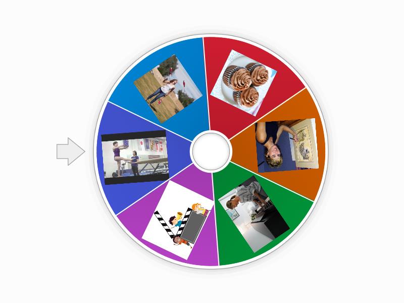 What can you do? - Spin the wheel