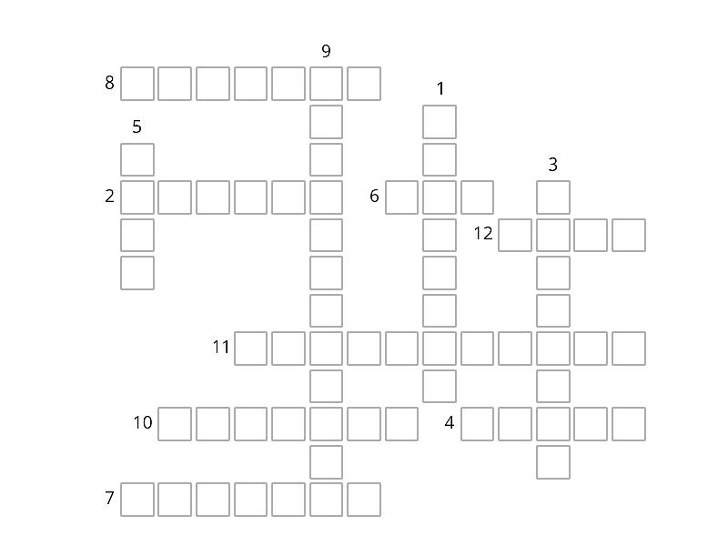 Inside Out Movie - Crossword