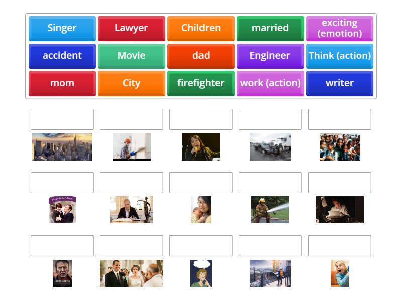 Professions - Match up