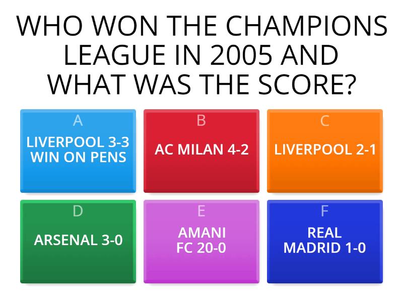 THE ULTIMATE FOOTY - Quiz