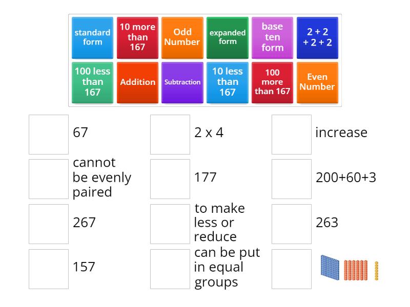 Math Buzz - Match up