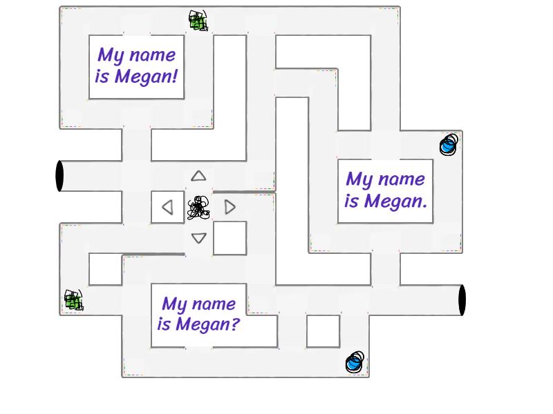 Punctuation practice (ESL 3) - Maze chase