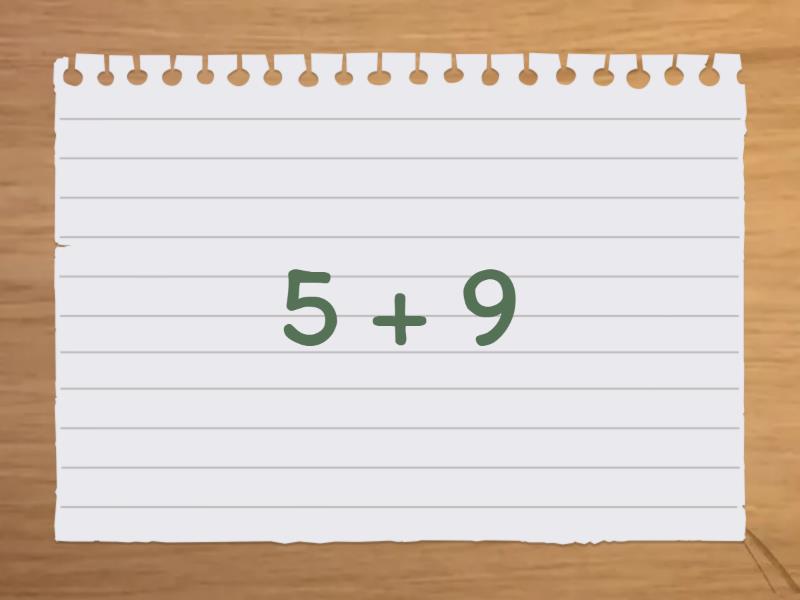 Addition (primary 1) - Flash cards