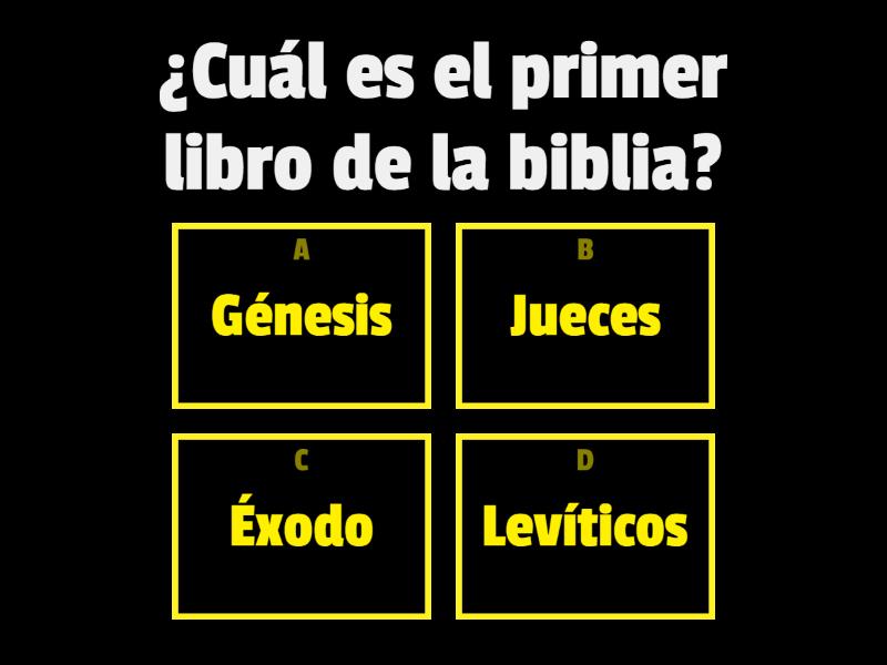 Trivia biblica - Quiz