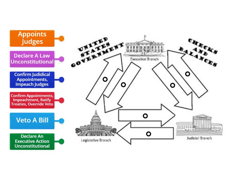 Checks and Balances - Labelled diagram