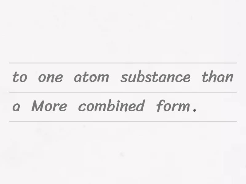 Generation Genius Chemical Reactions - Unjumble