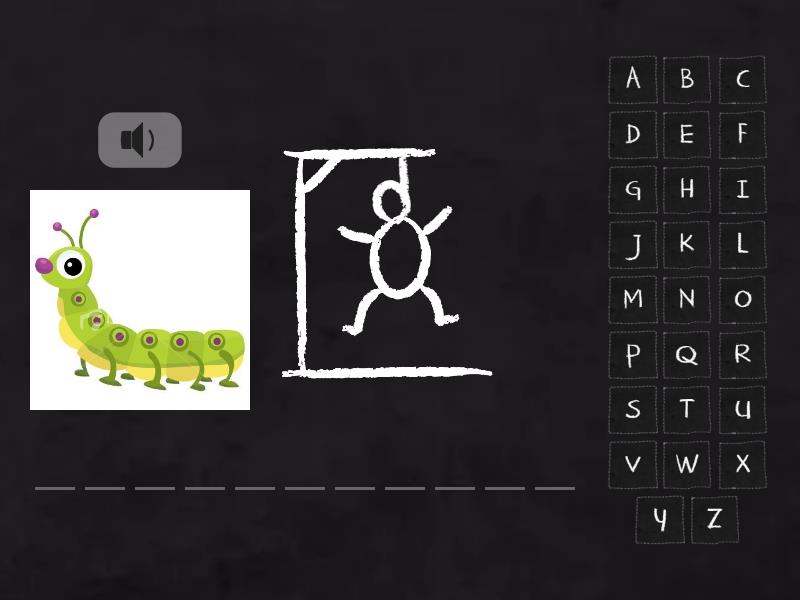 Spotlight 5 Unit 5 Insects - Hangman