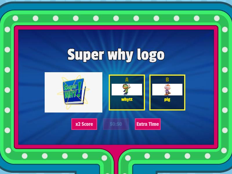 super why quiz - Gameshow quiz