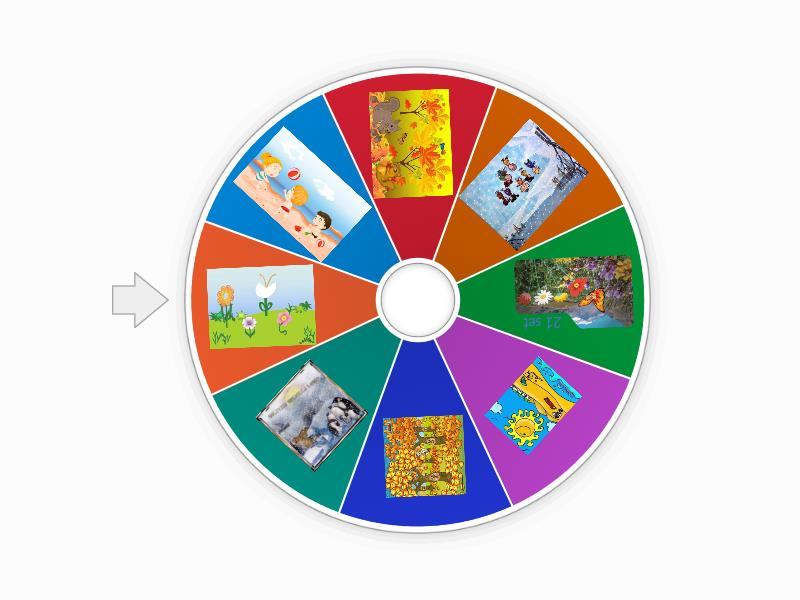 Las estaciones del año - Spin the wheel