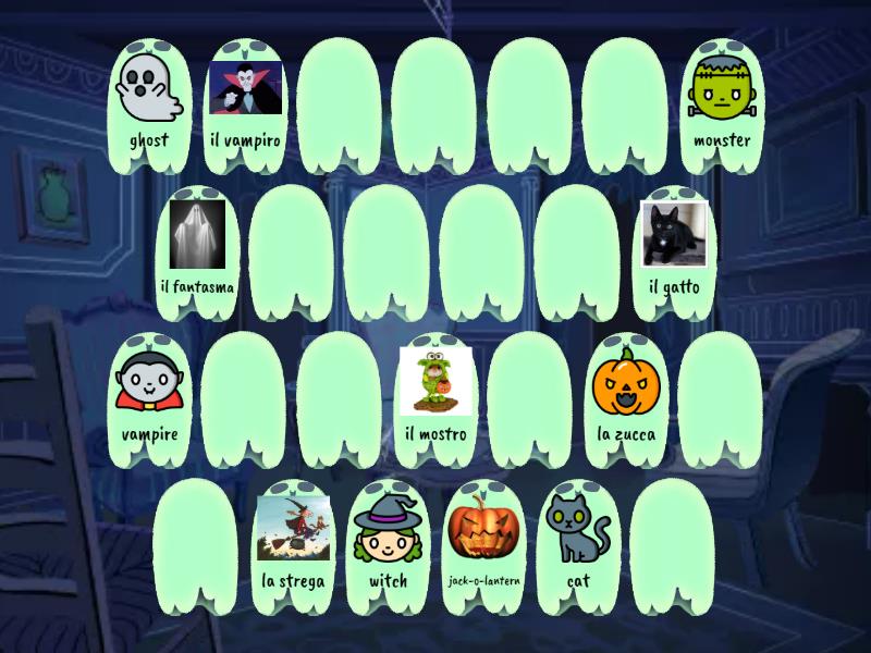 Halloween - - Matching pairs