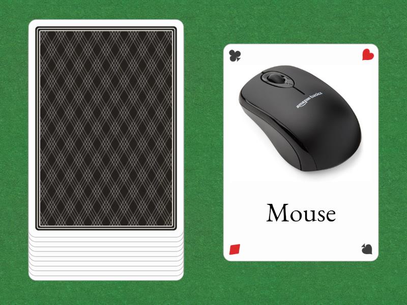 guess the category - Speaking cards