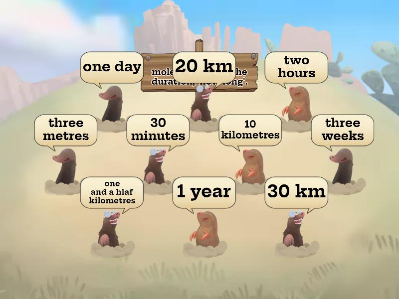 How long does it take...? - Whack-a-mole