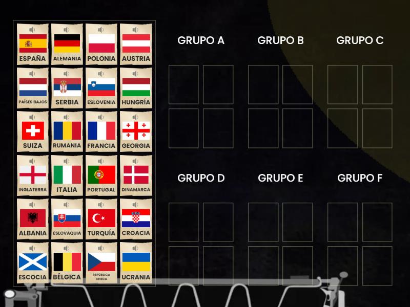 EUROCOPA 2024 8 (ORDENAR POR GRUPOS) - Group sort