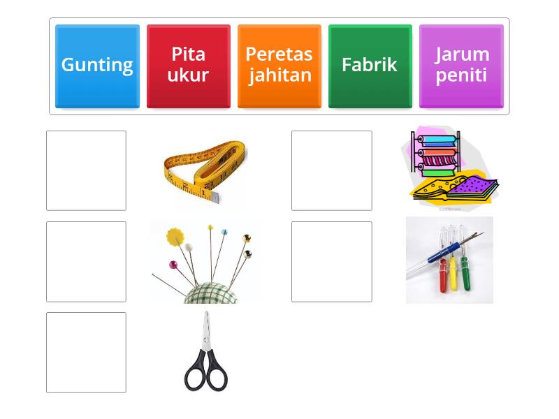 Alatan Jahitan - Match up