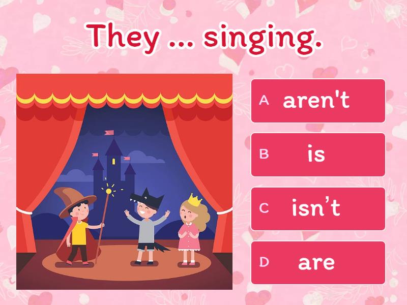 Fly high 3 unit 10 Present Continuous Tense - Quiz