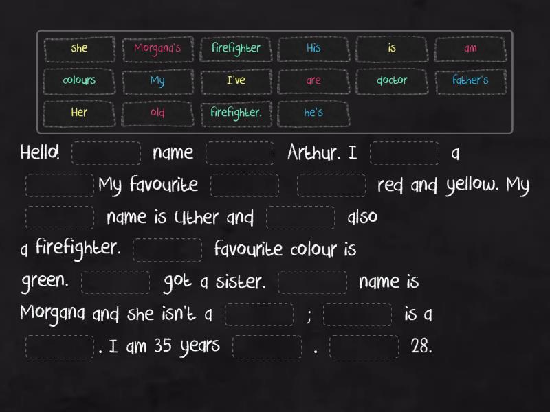 Ad1 Revision - Complete the sentence
