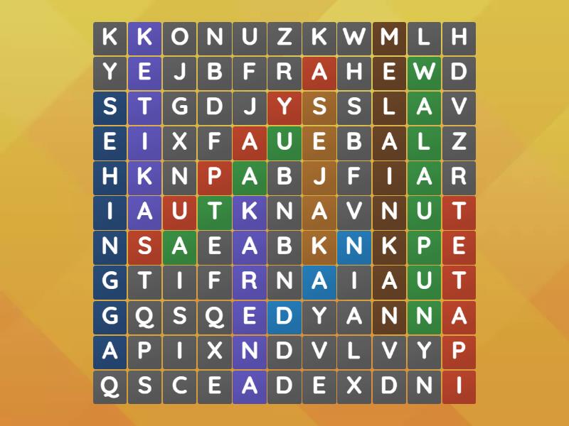 Macam-macam Konjungsi atau Kata Hubung - Wordsearch Macam-macam Konjungsi atau Kata Hubung - Wordsearch