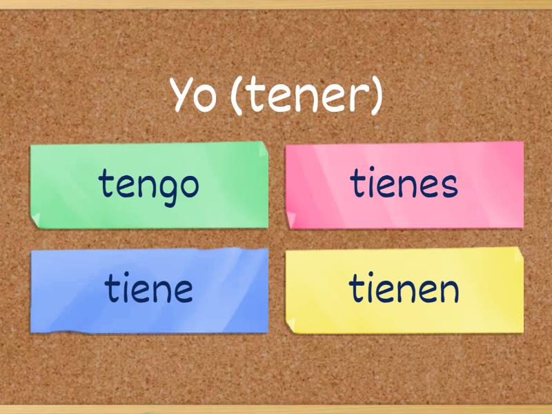 Los verbos (ser-tener-llevar) - Quiz