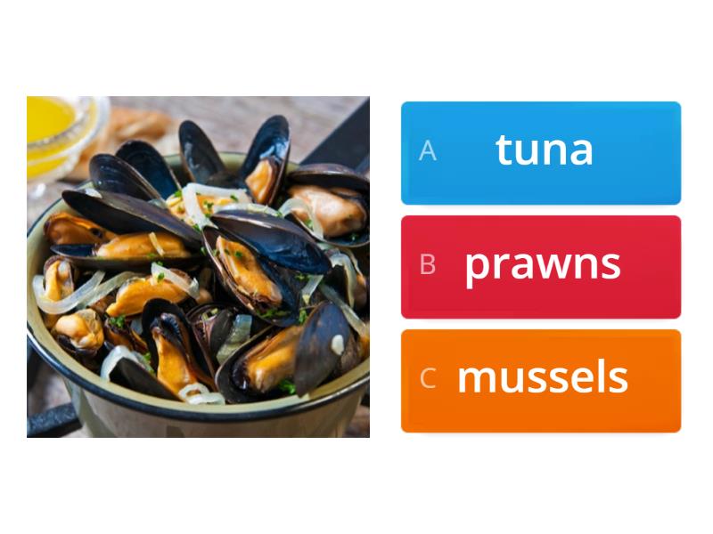 Food vocabulary - Quiz