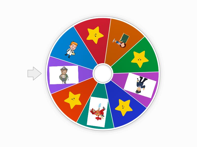 Professions Part 1 - Spin the wheel