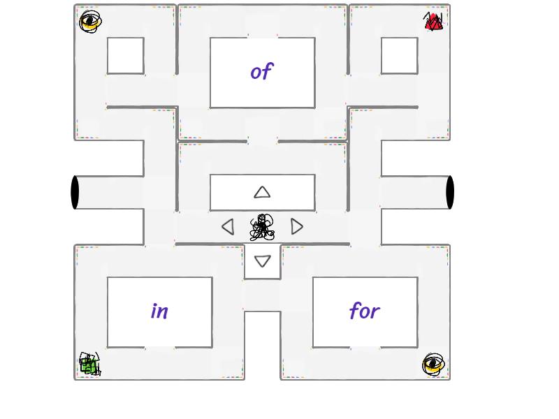 FCE B2 PREPOSITIONS - Maze chase