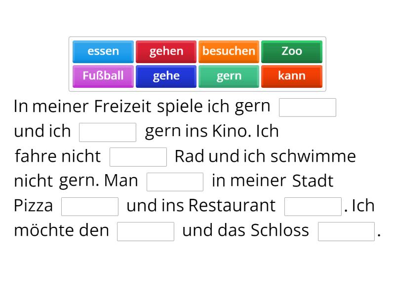Elg Writing Practice - Complete the sentence