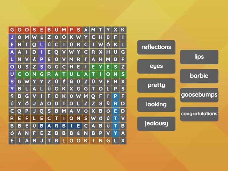 alphabet soup - Sopa de letras