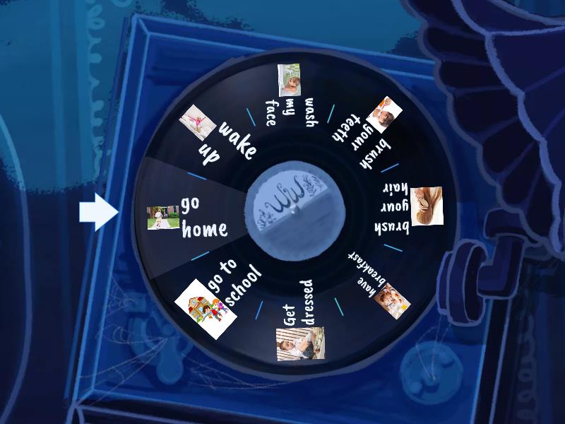 Daily Routine - Spin the wheel